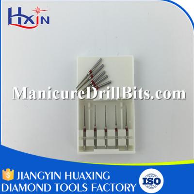 China Antibacterial Diamond Dental Drill Bits Dentist Utensils Pastic Box Packaged for sale