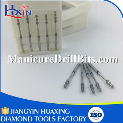 China Round Bur Dental Tool 9.0 Mm Head Length , Dental Drill Parts With SS Shank for sale