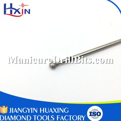 China Professional 150# Diamond Nail Bit , Home Use Electric File Bits  High Torque for sale