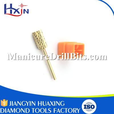 China 1 Piece Professional Nail Drill Bits , Rainbow Coating Bulk Drill Bits For Manicure for sale