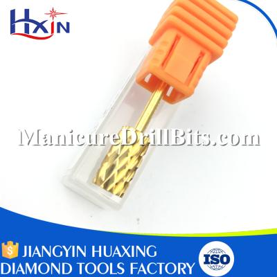 China 4.5*8 Size Safety Nail Bit , 1 Piece Nail Art Drill Bits Heat Resistance HXTC-A2 for sale