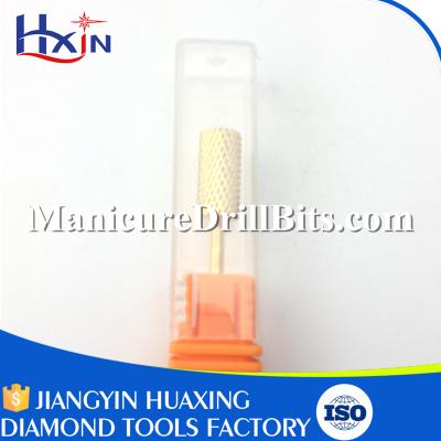 China Gold / Sliver Color Carbide Nail Drill Bits Head Diameter 3.5mm HXTC-A8 for sale