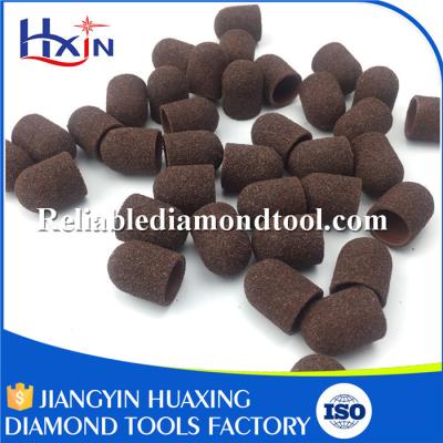 China Different Grit Nail Sanding Bands For Nail Drill 13*19 Mm Shank Diameter 2.35mm for sale