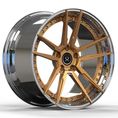 China 20inch die 2 Gesmeed stuk rijdt Randen voor Concaaf BMW M4 F82 worden gewankeld Te koop