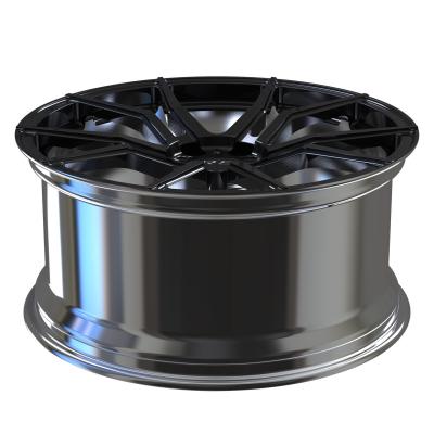 중국 맞춘 안출된 모노블록 알루미늄 합금 림은 토요타 코롤라에 대해 Barrel19 20 5x100을 닦았습니다 판매용