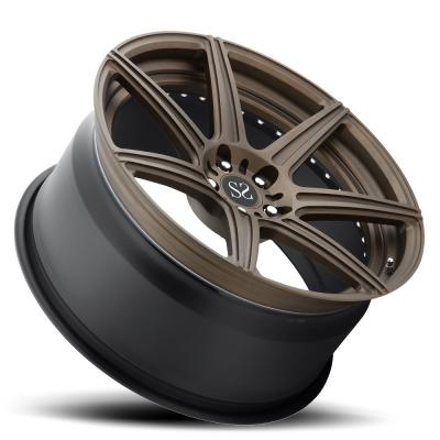 중국 21x10.5가 아우디 A7 / 21 " 안출된 불순물을 위해 특화한 매트 브론즈 자동차 림은 림을 움직입니다 판매용