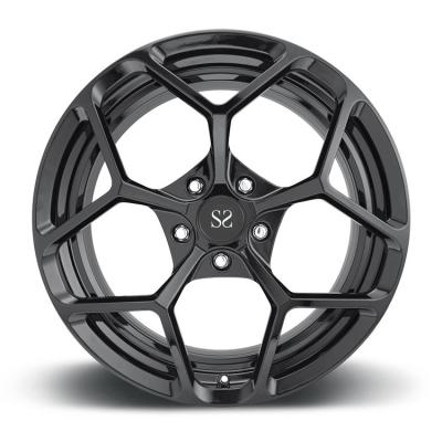 中国 21光沢の黒2のPCは縁によってカスタマイズされた合金Audi Q7/22インチを造った 販売のため