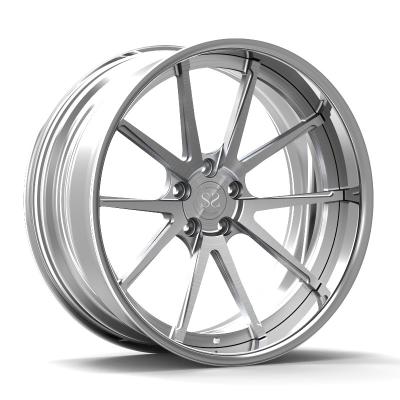 China Opgepoetst 2 Gesmeed stuk rijdt Concave de GLC20inch Diepe Schotel van Randenmercedes benz Te koop