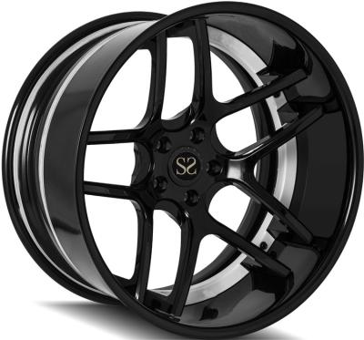 中国 BMW X5の3部分は車が19の20の21の22の黒いバレル+音色ディスクに縁を付ける車輪を造った 販売のため