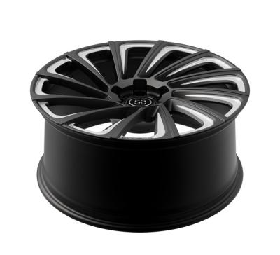China 23inch 23 X 11 Forged Monoblock Rims Matte Black Milled Mercedes Benz G Class Wheels for sale