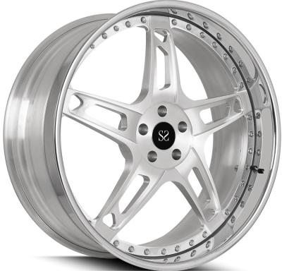 China Audi S5 2PC Custom Forged Alloy Rims 20x11 -15ET 5x112 for sale