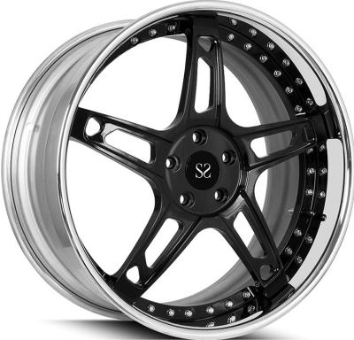 China Audi S5 2PC Custom Forged Alloy Rims 20x11 -15ET 5x112 for sale