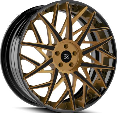 中国 ぐらつかせた3PCは21"および5x114.3ボルト パターンとの22"縁の車輪を造った 販売のため