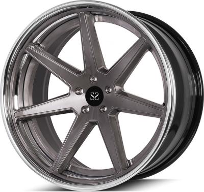 Cina 3PC su ordinazione ha forgiato gli orli 22X10.5 5x130 della lega di alluminio per la classe 6,3 Amg di G in vendita