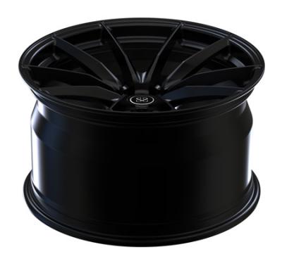 중국 18X10.5 1 부분 단조 휠은 검은 깊은 오목한 커스텀 카 림을 마테 판매용