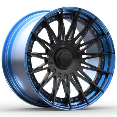 Китай 21 диск из кованого алюминиевого сплава 2 частей дюйма 2 отполировал голубой диск черноты лоска губы продается