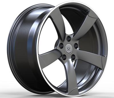 China Gun Metal 1P Forged Monoblock Rims For Audi S3 20inch Staggered Custom Wheels for sale