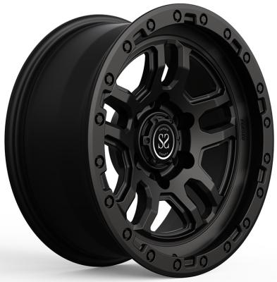 China 20x8.5 6x114.3 Monoblock forjado preto feito sob encomenda orlara para NISSAN NAVARA D23 à venda
