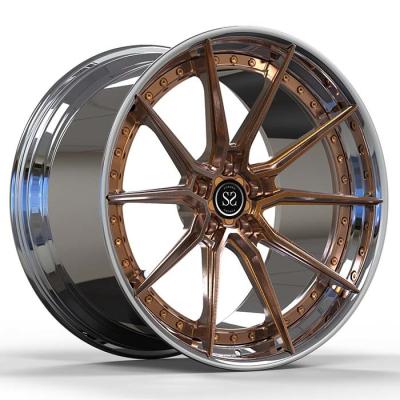 China Alfa Romeo Giulia 952 gesmeed 2pc Aluminium Rims 20x8.5 en 19x8.0 Te koop
