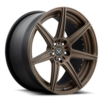 China Aluminum Alloy 2 Pieces Forged Bronze Wheels For Audi Rs6 Rs7 Rims21 22 Inch 5x112 for sale
