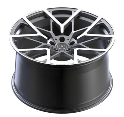 중국 BMW X5 F15 합금 바퀴에 대용하는 스테이저 21X9 21x11 가공 회색 모노블록 가조 바퀴 판매용