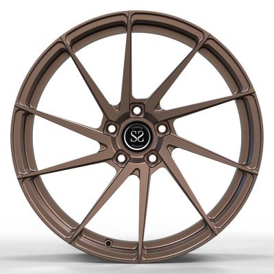 China 8.5Jx19 ET50 5x114.3 Alloy Rims Custom Satin Bronze For Honda  Accord X  (CV) for sale