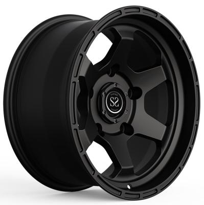 Chine Mitsubishi Triton III Custom Forged Rims 5x114.3 17x9 Satin Black à vendre