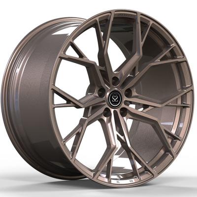 China Ferrari FF Forged Alloy Rims 19 20 21 22 Inch Gloss Bronze 5x114.3 Bolt Size for sale