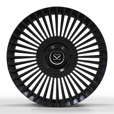 중국 롤스로이스 와이프 2015 화려한 검은색 23x11 맞춤 튀긴 1PC 알루미늄 합금 반지 판매용