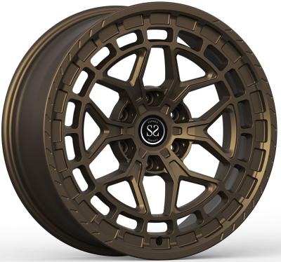 Chine Toyota LC2023 24x10 Custom Bronze Forged Monoblock Rims à vendre