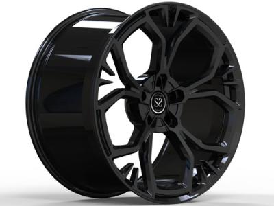 Chine Special Design for Porsche Cayenne Forged Monoblock Rims Gloss Black Custom Wheels à vendre