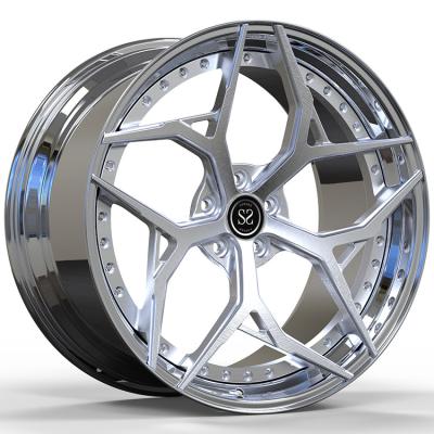 Chine 21×9.5 ET43 et 22×12.5 ET60 Jantes personnalisées pour 2 PC Pour Porsche 911 992 Turbo S à vendre