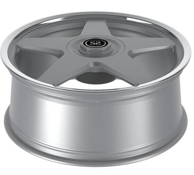 中国 21×10 ET25 ビッグキャップ マット シルバー オーディ Q6 2021 2022 向け オーダーメイド 鍛造 輪 販売のため