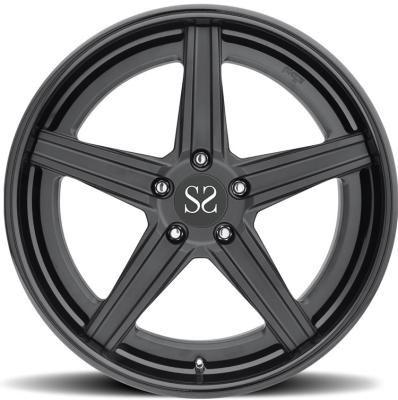Cina 2-PC Forgiato Leggio Performance Rims 18 19 20 21 22 23 Inch Nero Per Benz S65 Amg Ruote in vendita