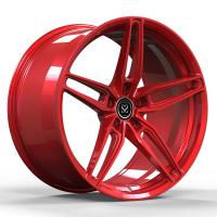 China Dodge Durango 20x8.5 5x127 Gloss Red 1-PC Rims for sale