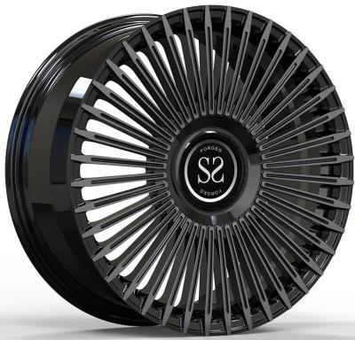 Chine 2014 BMW F32 435 Roues forgées sur mesure en une pièce 19x9 et 19x10 Visage noir brillant usiné à vendre