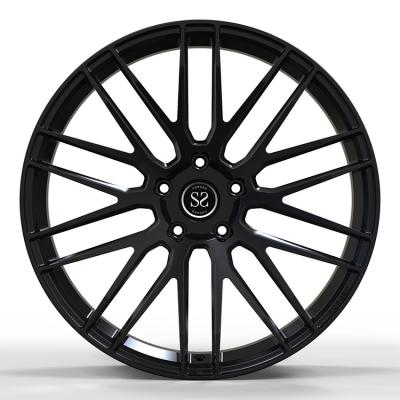 중국 SLS AMG 블랙 시리즈 20x10.5/21x11.5 커스텀 1-PC 림 글러스 블랙 판매용
