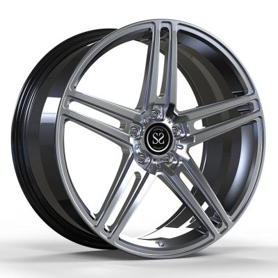China 19x9E Hiper Negro 1 peça rodas forjadas para Porsche 911 à venda