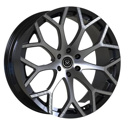 China Infinite QX80 2023 Cara Machinada Preta 22x10 1 peça rodas forjadas à venda