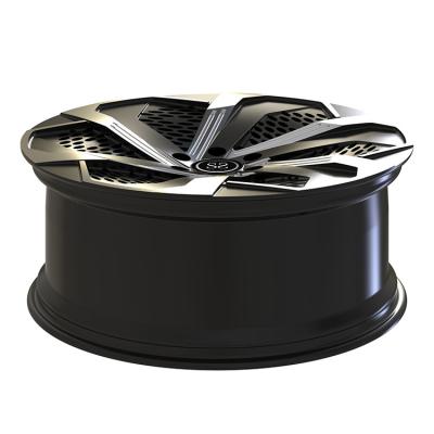 Cina Cadillac Escalade 2016 22x9.5 1 pezzo ruote forgiate lucente nero Specchi meccanici in vendita