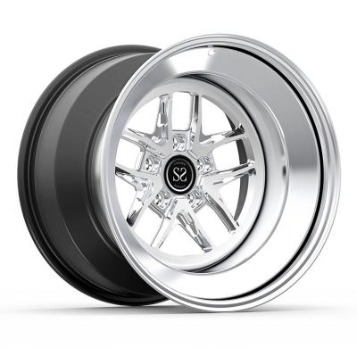 China 18x10.5 and 18x12 Custom 3 Piece Forged Wheels For TOYOTA 86 for sale
