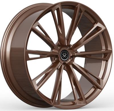 China 24x10.5 ET+32/24x12ET+45 PCD 5x112/CB 66.6 Ruedas forjadas de bronce brillante para BMW X7 en venta