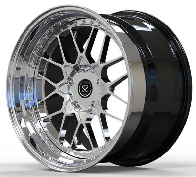 中国 20×10.5ET+70/21×12.5E+27 5×4.75/70.1 3PCクロムリーム C5コルベット用 販売のため