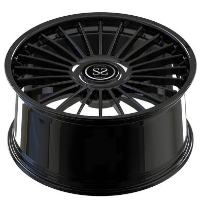 China 8.5Jx22 ET35 e 9.5Jx22 ET35 Preto brilhante para Rolls-Royce Spectre RR25 à venda