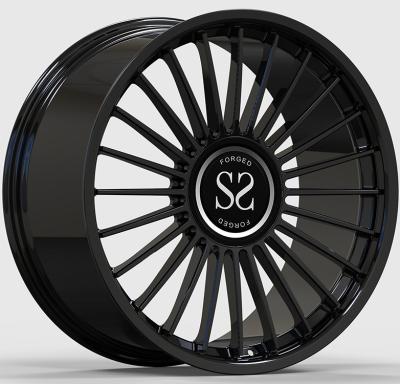 China Rolls Royce Custom 1 stuk Wielen Glanz Zwart 20" 21" 22" 23" 24" Te koop