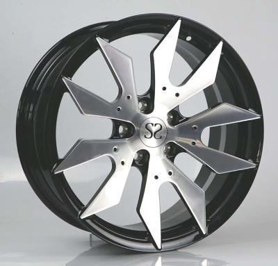 China 20x9.0ET25/20x10.5ET45/5x112/66.6 Zwart Bewerkte Gezicht 1pc Gesmeed Wielen Voor Bmw G30 M550d 2025 Te koop