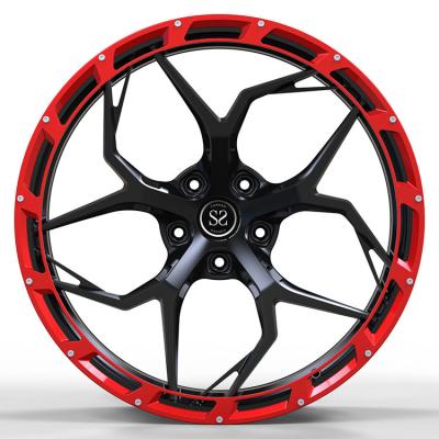 중국 18x12ET +50/5×120.65/70.3 코르베트 c7용 맞춤형 가조 반지 판매용