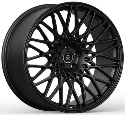 China 21x10ET15/21x11ET20/5x112/66.6 Satin Black Forged Wheels For Bmw M5 F90 for sale