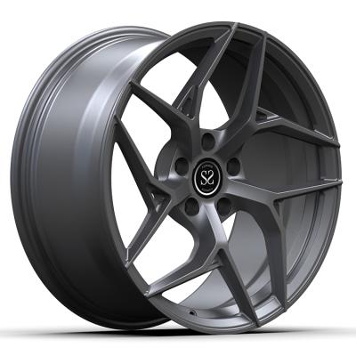 중국 테슬라 모델 S 플레이드 커스텀 1PC 위조 반지 21x10 및 22x11 사틴 총금속 판매용