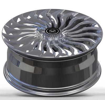 중국 S500 W222 크롬 커스텀 1PC 가조 바퀴 20x8.5J 판매용